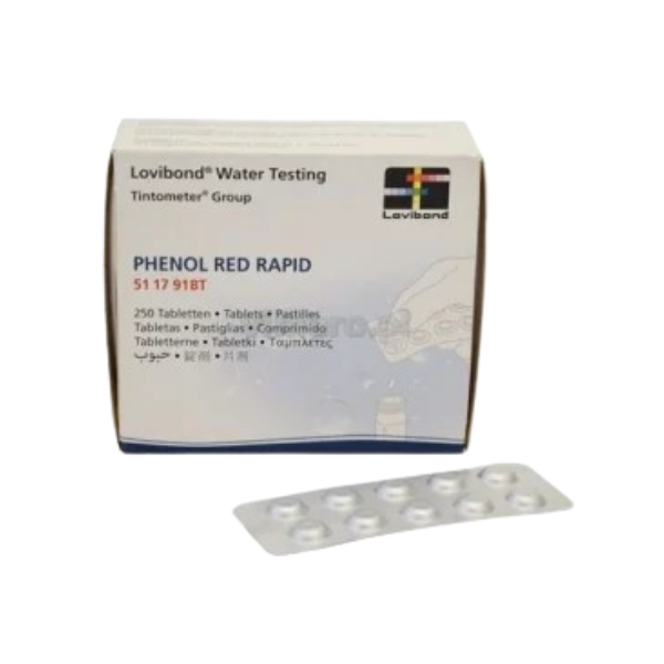 pHenolred Rapid 250 stk. PH test piller