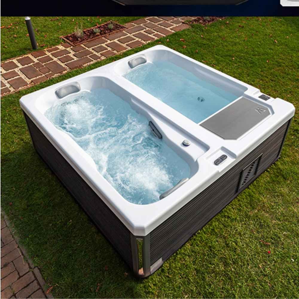 Wellis Iceland Duo - Isbad kombi kar - Wellis udespa - Royal Bad & Spa ApS