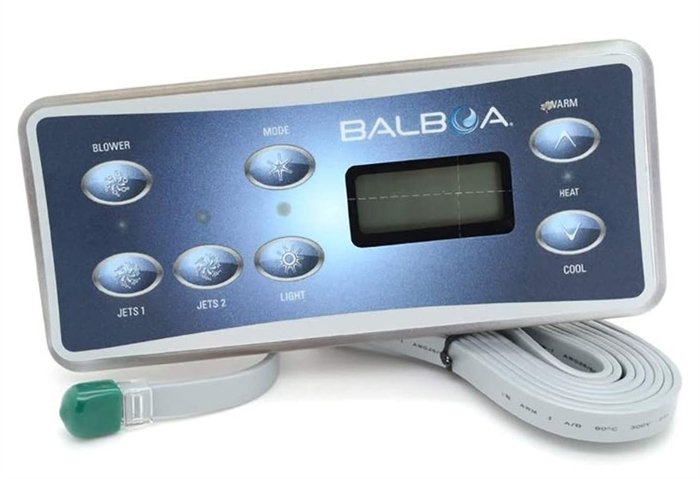 Balboa display VL701S med 2 jet samt air og lys - Udespa display ...
