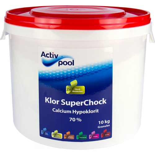 ActivPool SuperChock Calcium Hypoklorit 70% - 10 kg - Klor - Royal Bad ...